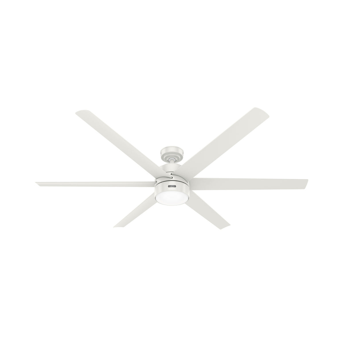 Hunter - 51477 - 72"Ceiling Fan - Solaria - Fresh White — Anthology ...